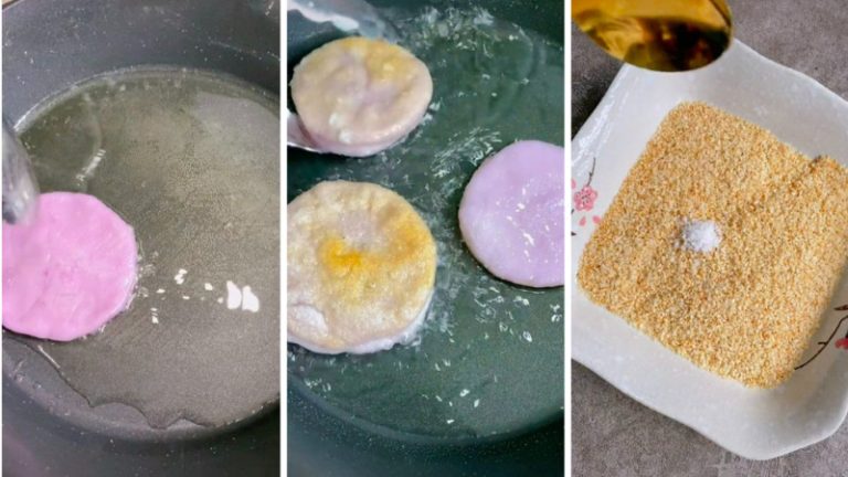 2 cách làm bánh bột nếp lăn mè đường (calochia) trứ danh, dân sành ăn ...